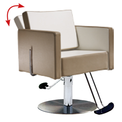 Salon Ambience SH/894-4/S Square All Purpose Chair - Square Base ...